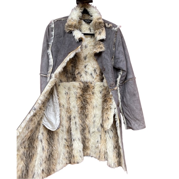 True Grit | Jackets & Coats | True Grit Winter Gray Afghan Trench Coat ...